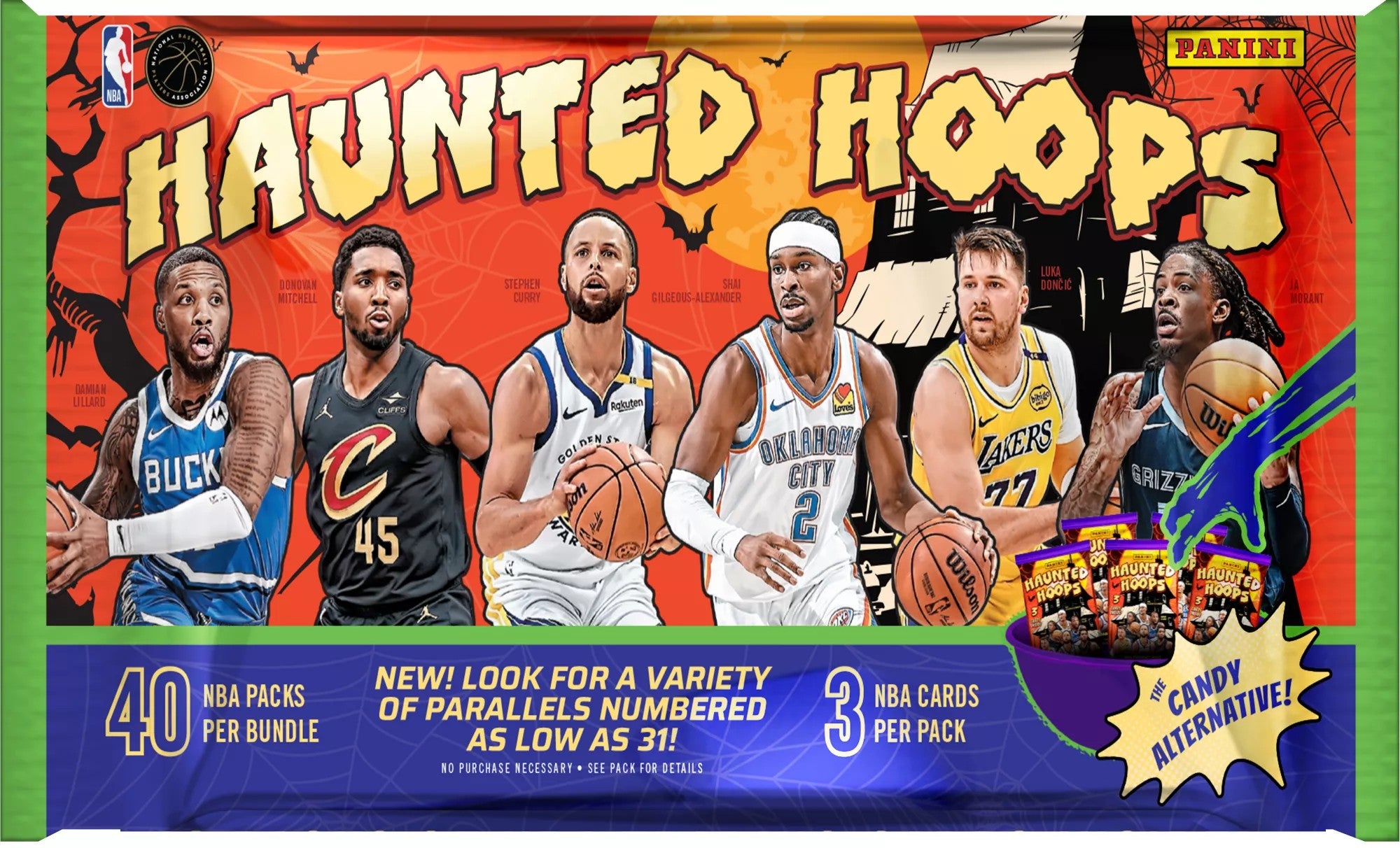 2025 Panini Haunted Hoops Basketball Bundle – All Star Sports Cards